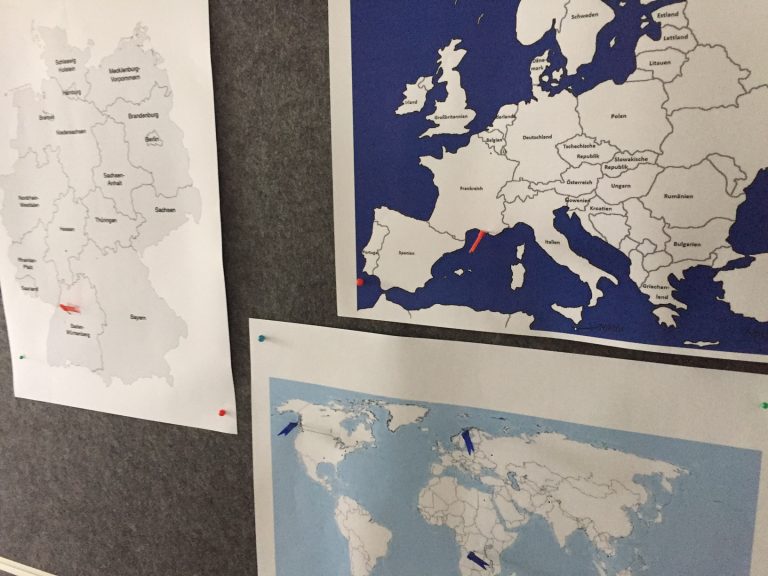 Teilnehmer-“Mapping” zum Seminareinstieg – methodium